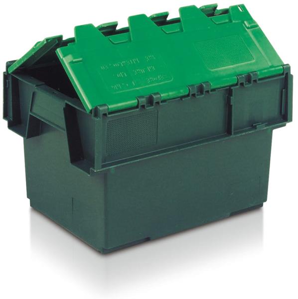 Tote Boxes Rugged, Attached Lid, Sealable Wide Range of Sizes.